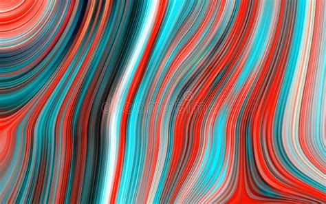 Dynamic Color Series Artistic Abstraction With Colorful Wavy Lines Creative Multi Colored Wave