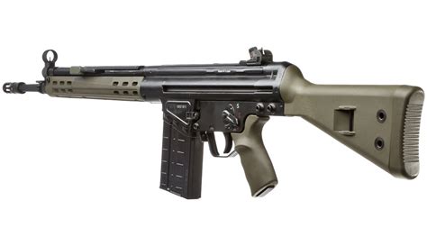 heckler and koch g3a3 vollmetall gas blow back 6mm bb oliv kaufen