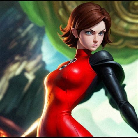 Elastigirl Captured By Blobs In The Kronos Unveiled Scene Free Ai Art Generator