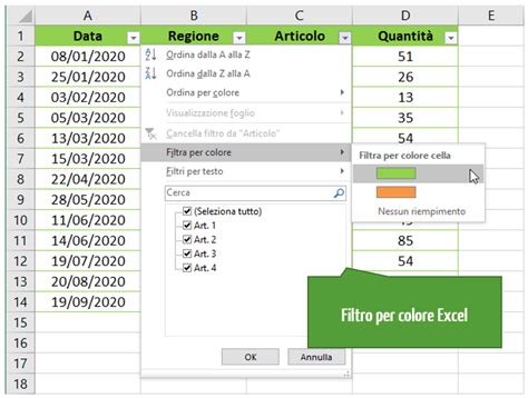 Filtri Excel Applicare Filtro Automatico Excel Per Tutti