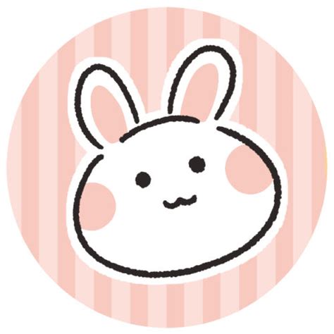 スカーフを巻いたうさぎさん｜可愛いフリーアイコン・イラストの無料素材サイト｜フリーペンシル