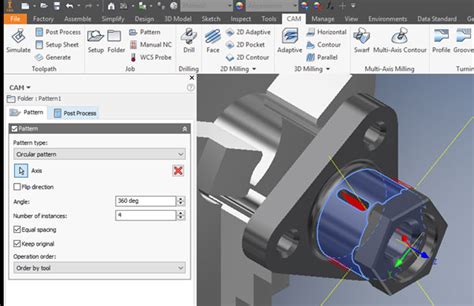 autodesk inventor hsm why repeat when you can pattern graitec