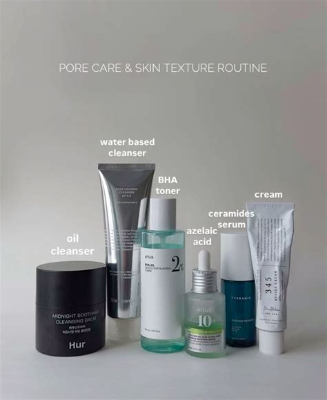 Pore Care And Skin Texture Routine 🫧 Save In 2025 Skin Care Healthy