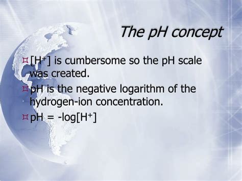 PPT The PH Concept PowerPoint Presentation Free Download ID