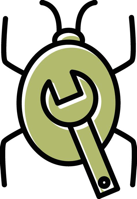 Bug Fixing Vector Icon 41790424 Vector Art At Vecteezy