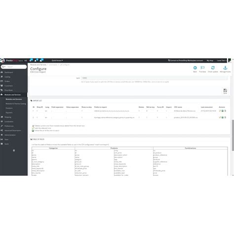 csv cron import prestashop