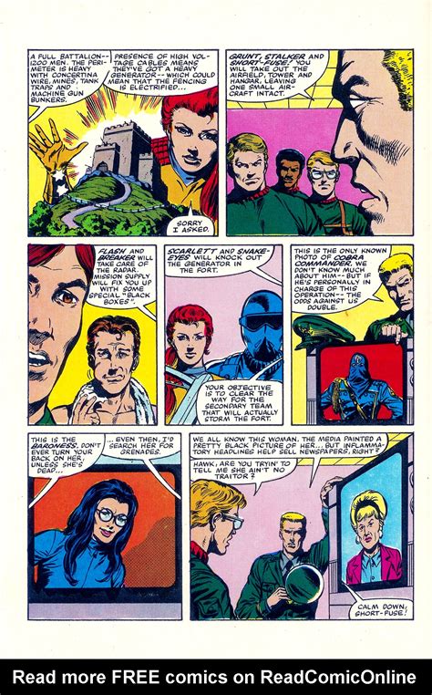 Read Online Gi Joe A Real American Hero Comic Issue 1
