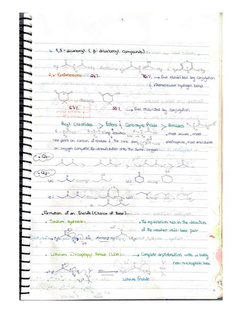 Solution Organic Chemistry Ii Lecture 7 Enols And Enolates Studypool