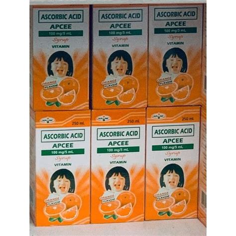 Apcee Ascorbic Acid 250ml Syrup Lazada Ph