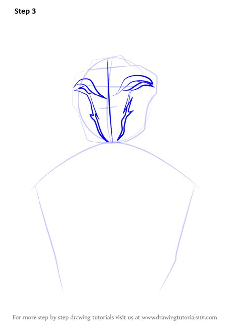 How To Draw White Fang Lieutenant From Rwby Rwby Step By Step