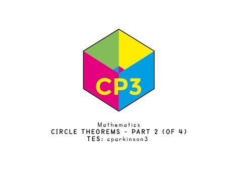 Circle Theorems Part 2 Of 4 Teaching Resources