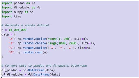 Fireducks Vs Pandas A Speed Showdown In Data Processing By