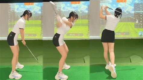 전 국가대표 상비군 출신 Klpga 강소연 프로의 골프스윙 Youtube