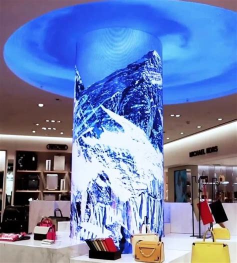 NEVON Curved LED Display P2 5 Round Screen Display For Indoor