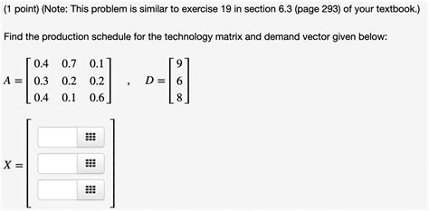 Solved Point Note This Problem Is Similar To Exercise Chegg Com