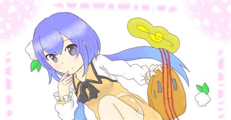 東方project 一日一弁々ちゃん・二十一日目 妃月こころのイラスト Pixiv