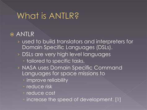 Ppt Antlr Powerpoint Presentation Free Download Id2384774