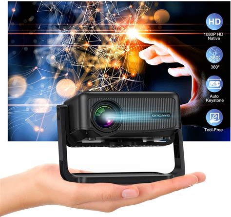 Smart Mini Projector Xgody Gimbal5 Android 11 Full Hd