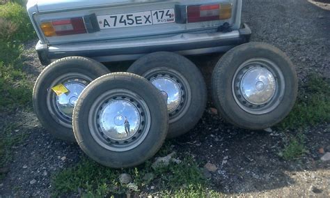 Диски с колпаками СССР — Lada 21065, 1,5 л, 1996 года | колёсные диски ...