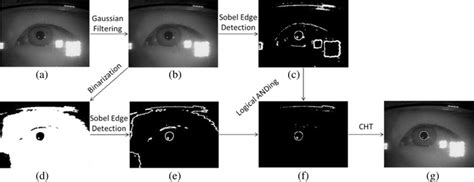 Pupillary Boundary Detection A Iris Image 320 × 240 From Cithv4 B