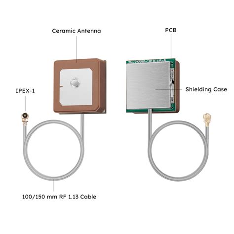 Active Gps Antenna Ceramic Patch 1550 1605 Mhz