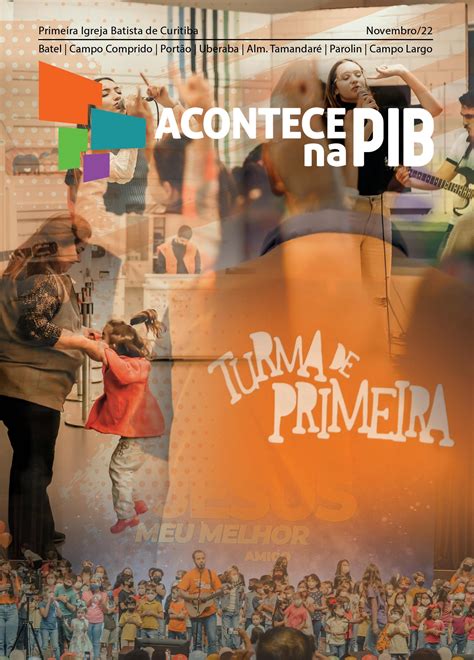 Informativo Acontece PIB Novembro By Primeira Igreja Batista De Curitiba Issuu