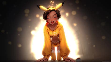 Pikachu In The Rain Pokemon Live Wallpaper Moewalls