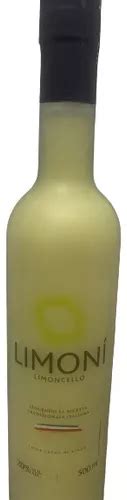 Licor Creme Limão ml Limoní Limoncello Receita Italiana Parcelamento sem juros