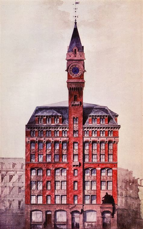 54 Hunt And The New York Tribune Building The Architecture Professor