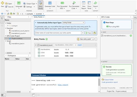 Gpu Coder Generate Cuda Code From Matlab Code Matlab