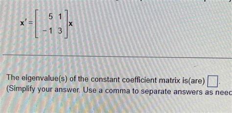 Solved Differential Equations Find The General Solution Of