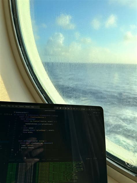 Ian Frye On Linkedin Coding Sesh On A Ship Just Hits A Bit Differently