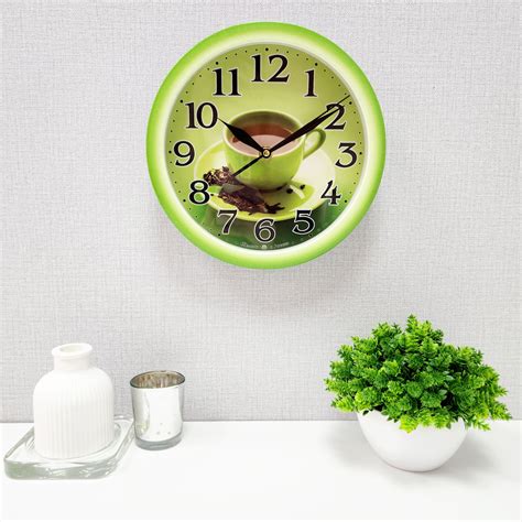 Часы Настенные Алмаз 22 5 см бесшумные на кухню дачу чай Е17 купить по низкой цене в интернет