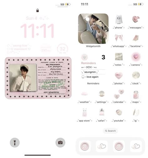 Ios 16 Layout ‧₊˚ Iphone Homescreen Wallpaper Iphone App Design