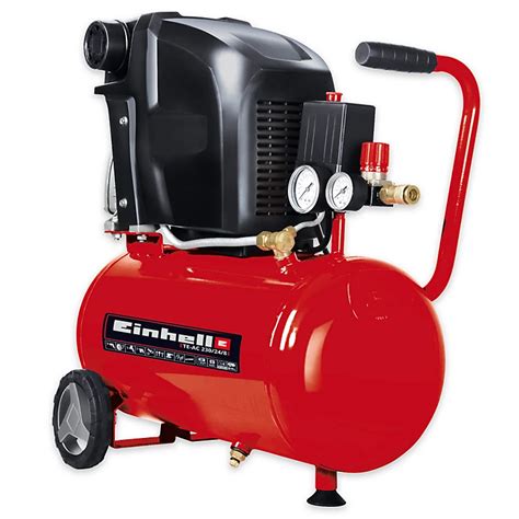Einhell Air Compressor 24 Litre Capacity High Pressure 8 Bar 116