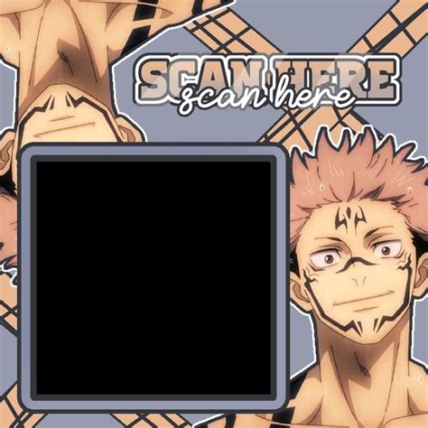 Template Qris Anime Logo Illustration Design Price List Design Id Card Template