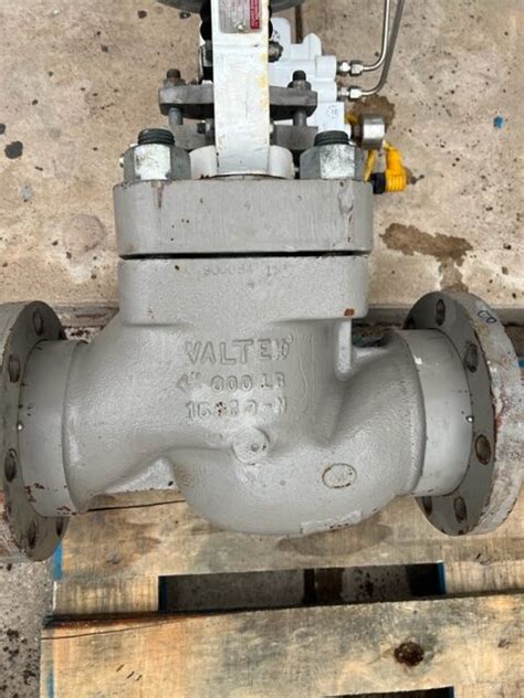 Valvula Valtek Flowserve Mk1 4″ 600 Maquinaria Para La Industria Del Papel