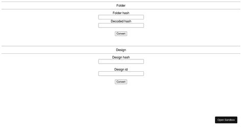 Decoder Forked Codesandbox