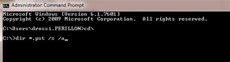How To Find The Location Of Pst Files In A Corrupt User Profile Windows Spiceworks Community