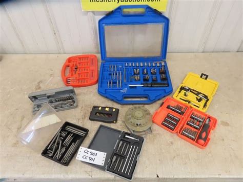 Assorted Bit Sets Dewalt B D All Trade Plus More