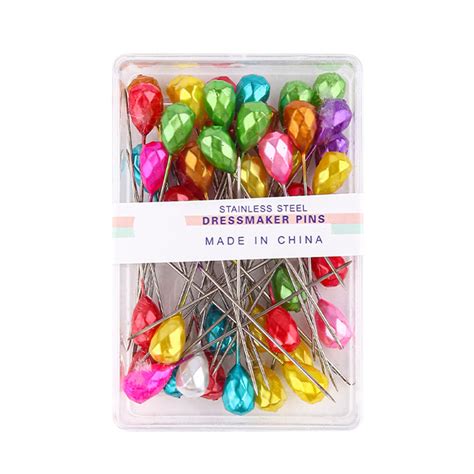 Necvior 50pcs Sewing Pin Straight Sewing Positioning Pin For Quilting