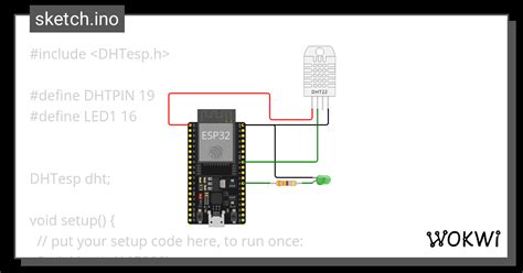 Dht22simple Copy Wokwi Esp32 Stm32 Arduino Simulator