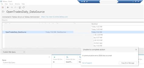 504 Gateway Time Out