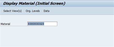 Solved What Is The Transaction Code To Display Multiple M SAP Community