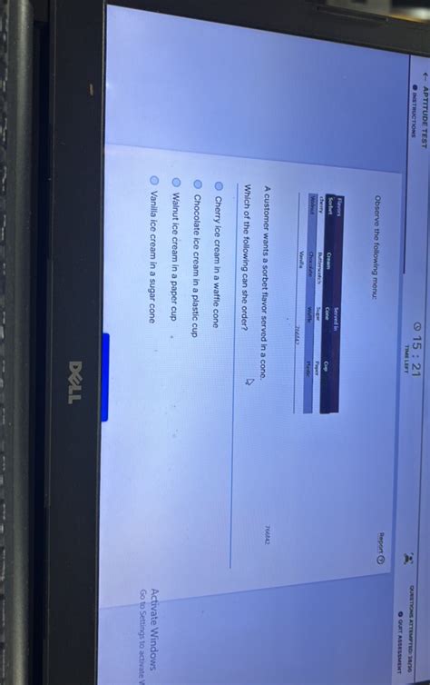 Aptitude Test Instructions Report Observe The Studyx