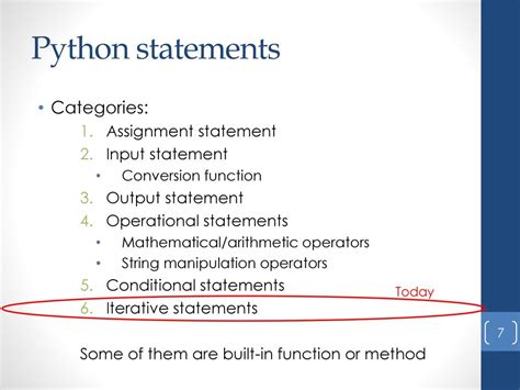 topic iterative statements part 1 for loop ppt download