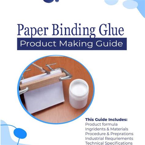 Paper Pad Binding Glue Formula At 1 Chemical Formula Services
