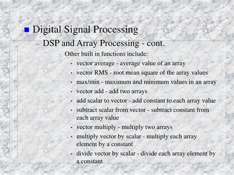 PPT Chapter 7 DSP Based Testing PowerPoint Presentation Free Download ID 156828