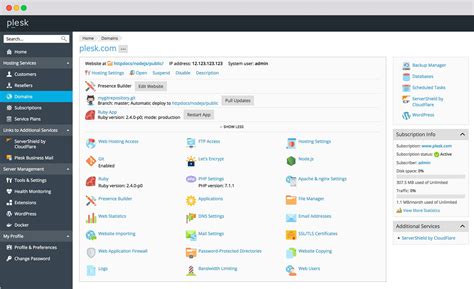 Plesk Cheap Plesk Hosting Control Panel