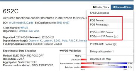 Recognise The Pdbcif File For The Protein Structures From Rcsb Website